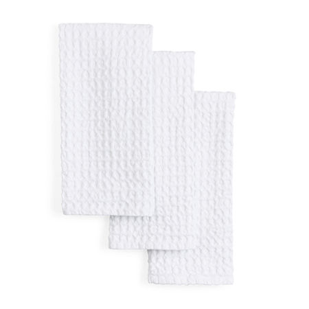 Click here for Homewear Waffle 3-pc Kitchen Towel Set  One Size... prices