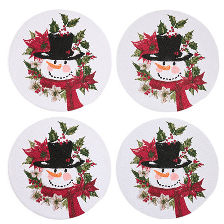 Click here for Homewear Snowman 4-pc. Placemat  One Size  Multipl... prices