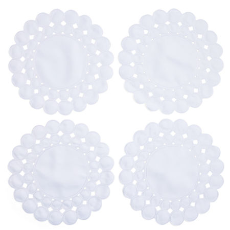 Click here for Homewear Bubble 4-pc. Placemat  One Size  White prices
