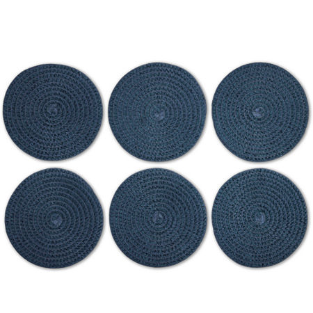 Click here for Homewear Mercer Chenille 6-pc. Placemat  One Size... prices