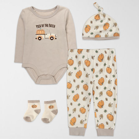 Click here for Baby Essentials Baby Boys 4-pc. Baby Clothing Set... prices