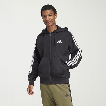 Click here for adidas Mens Regular-Fit 3-Stripes Full-Zip Fleece... prices