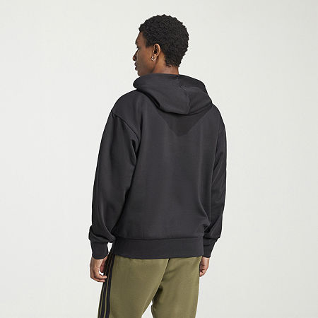 Click here for adidas Mens Essentials FeelCozy Fleece Hoodie - Bl... prices