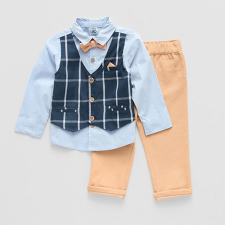 Click here for Little Lad Baby Boys 3-pc. Pant Set  18 Months  Bl... prices