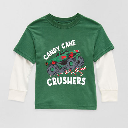 Click here for Okie Dokie Boys Round Neck Long Sleeve Regular Fit... prices