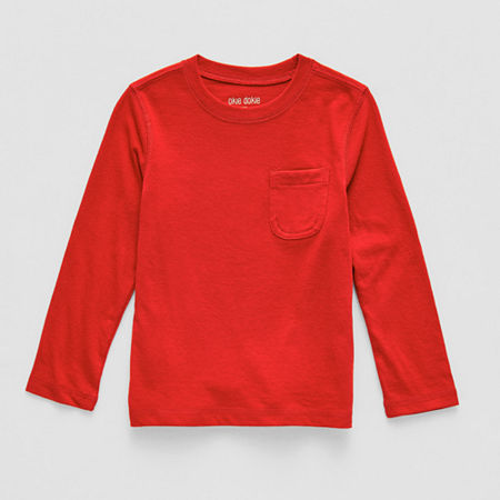 Click here for Okie Dokie Toddler Boys Round Neck Long Sleeve T-S... prices