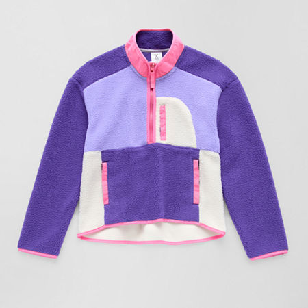 Click here for Xersion Little & Big Kid Girls Mock Neck Long Slee... prices