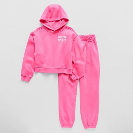 Click here for Xersion Fleece Little & Big Kid Girls 2-pc. Pant S... prices