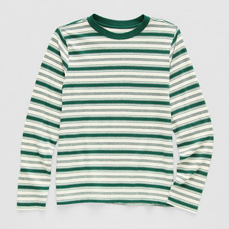 Click here for Thereabouts Little & Big Kid Boys Crew Neck Long S... prices