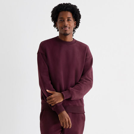 Click here for Xersion Quick Dry Cotton Blend Fleece Mens Crew Ne... prices