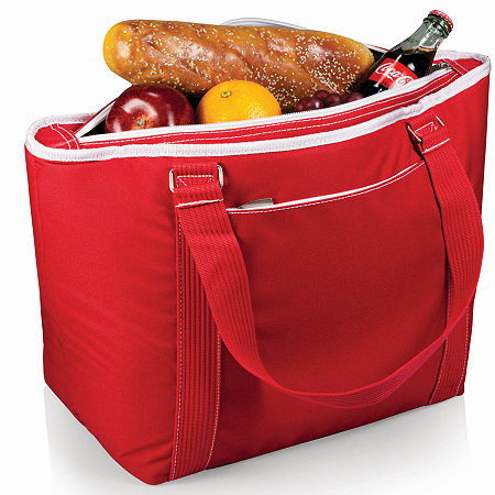 Click here for Picnic Time Topanga Cooler Tote  One Size  Red prices