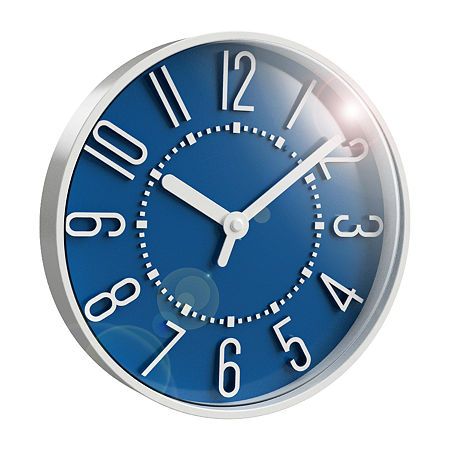 Click here for Westclox 10 Blue Raised Numbers Wall Clock  One Si... prices