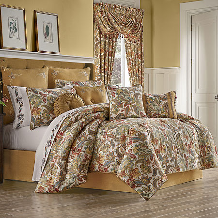 Click here for Five Queens Court August 4-Pc. Comforter Set  Quee... prices