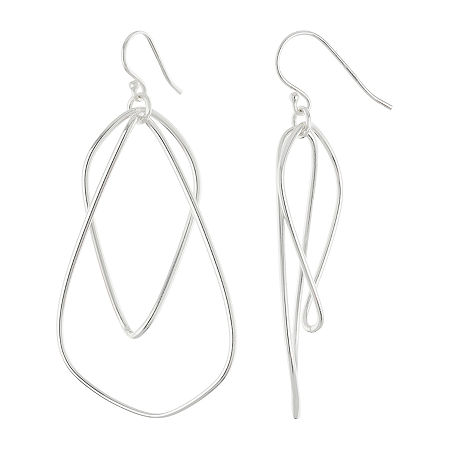 Click here for Silver Reflections Pure Silver Over Brass Drop Ear... prices
