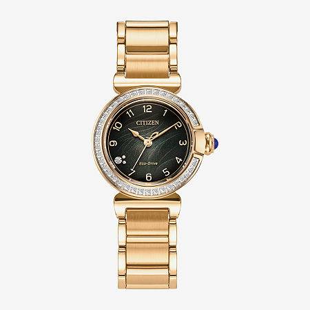 Click here for Citizen Eco-Drive Womens Diamond (1/6 ct. t.w.) Ro... prices