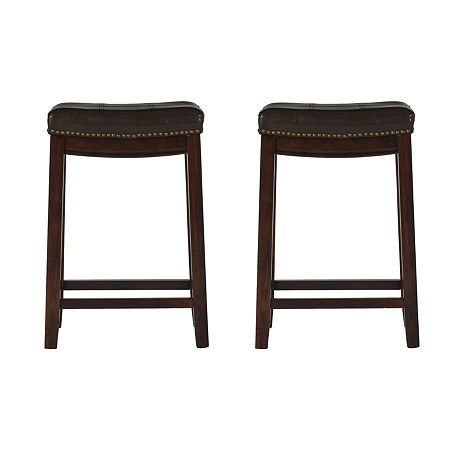 Click here for Covewood 2-pc. Counter Height Bar Stool  One Size... prices