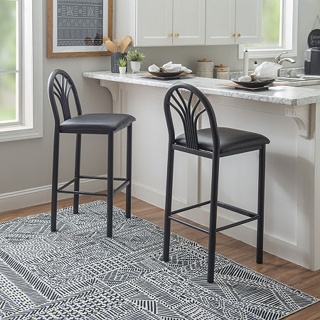 Click here for Seneca 2-pc. Bar Stool  One Size  Black prices