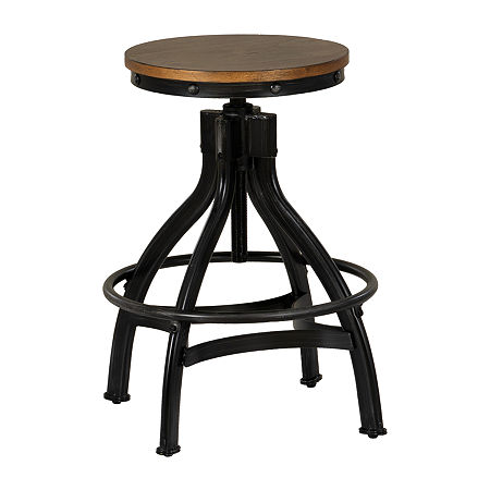 Click here for Hoboken 2-pc. Swivel Bar Stool  One Size  Brown prices
