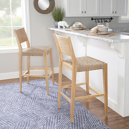 Click here for Charlet 2-pc. Bar Stool  One Size  Brown prices