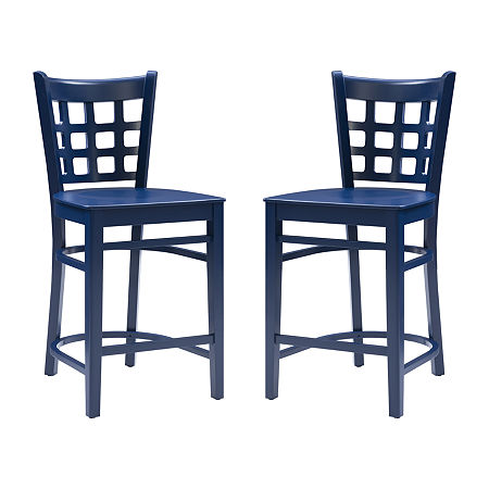 Click here for Lashley 2-pc. Counter Height Bar Stool  One Size... prices