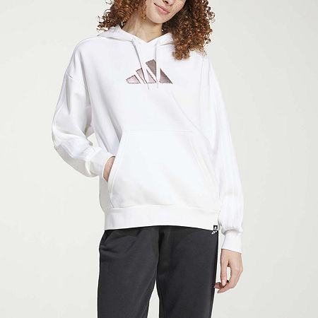 Click here for adidas Womens Long Sleeve Fleece Active Hoodie  X-... prices
