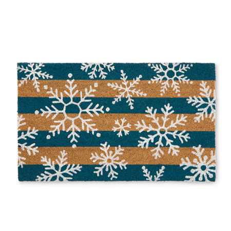 Click here for North Pole Trading Co. Blue Stripe Snowflakes Indo... prices