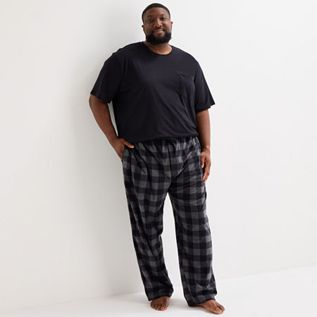 Click here for St. Johns Bay Mens Microfleece 1 Pair Big Pajama P... prices
