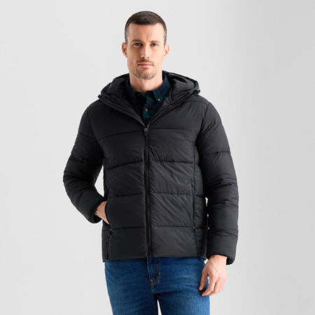 Click here for St. Johns Bay Mens Hooded Water Resistant Midweigh... prices