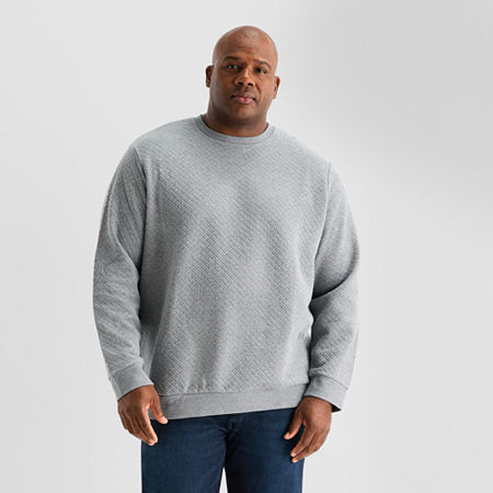 Click here for Shaquille ONeal XLG Textured Fleece Mens Crew Neck... prices