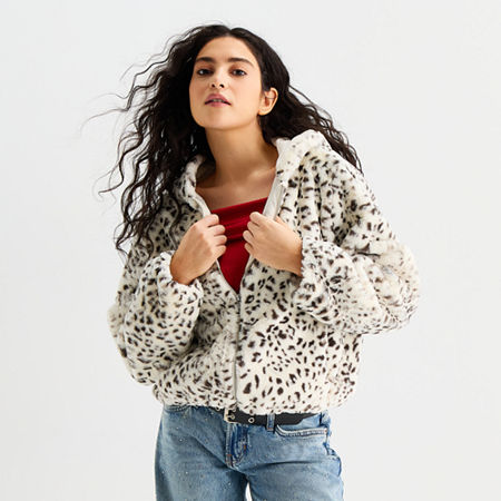 Click here for Arizona Womens Faux Fur Midweight Juniors Coat  La... prices