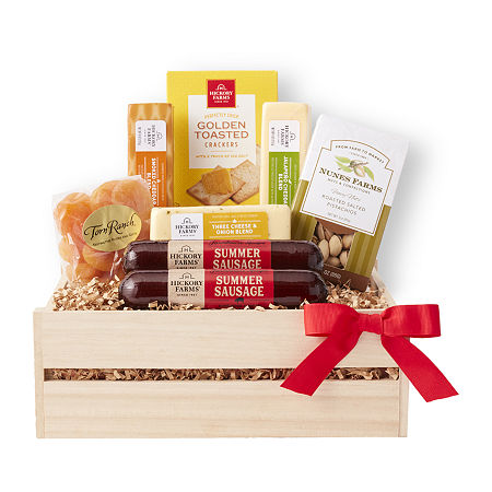 Click here for Hickory Farms Meat and Cheese Gift Crate Set  One... prices