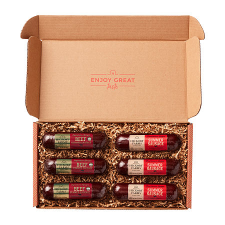 Hickory Farms Summer Sausage Flight  6 pieces
