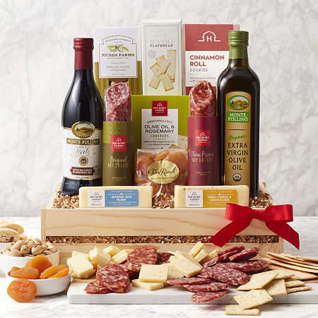 Click here for Hickory Farms Deluxe Meat and Cheese Gift Crate Se... prices