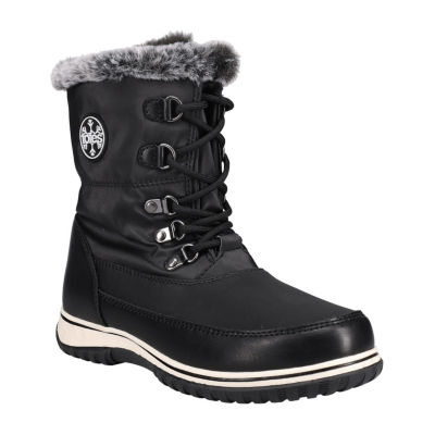 Totes Womens Avery Waterproof Insulated Flat Heel Winter Boots - JCPenney