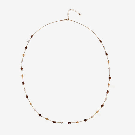 Click here for Mixit Gold Tone Womens 36 Inch Illusion Necklace... prices