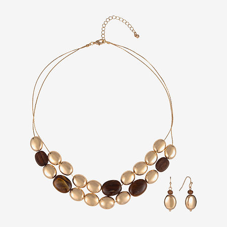 Click here for Mixit Gold Tone Womens 2-pc. Jewelry Set  One Size... prices