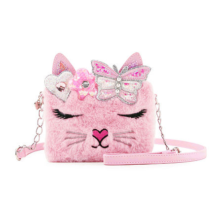 Click here for OMG Accessories Faux Fur Girls Crossbody Bag  One... prices