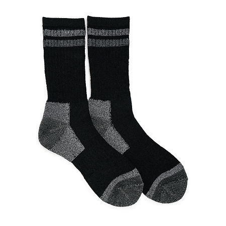 Click here for Muk Luks Heat Retainer Mens Crew Socks  One Size F... prices