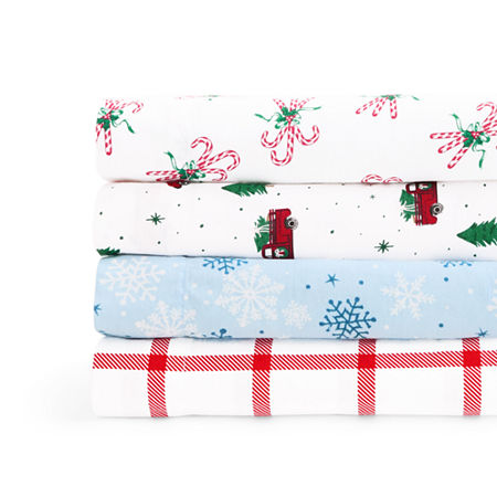 Click here for Linden Street Vintage Holiday Sheet Set  One Size... prices
