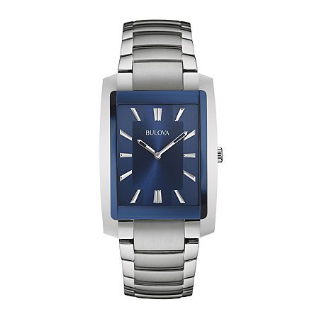Click here for Bulova Classic Mens Silver Tone Stainless Steel Br... prices