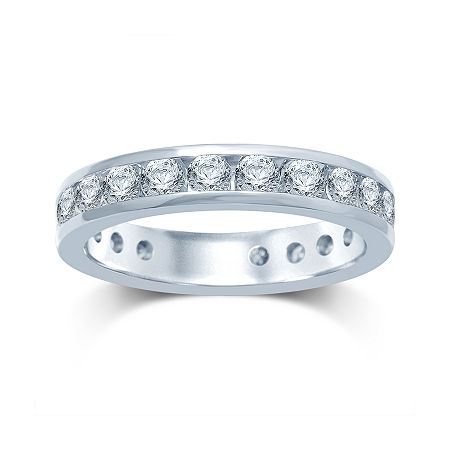 Click here for 2 CT.T.W. Natural Diamond 14K White Gold Eternity... prices