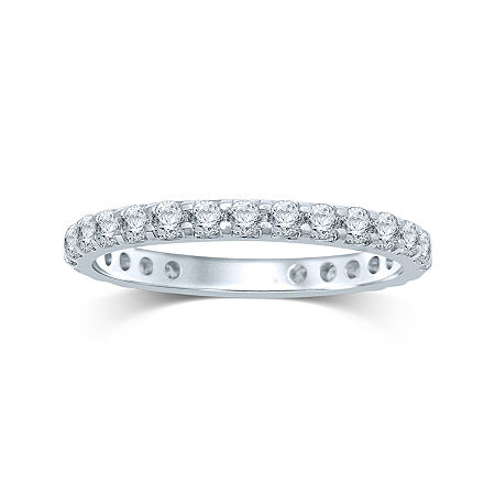 Click here for 1 CT.T.W. Natural Diamond 14K White Gold Eternity... prices