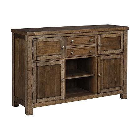 Click here for Signature Design by Ashley Server  One Size  Brown prices