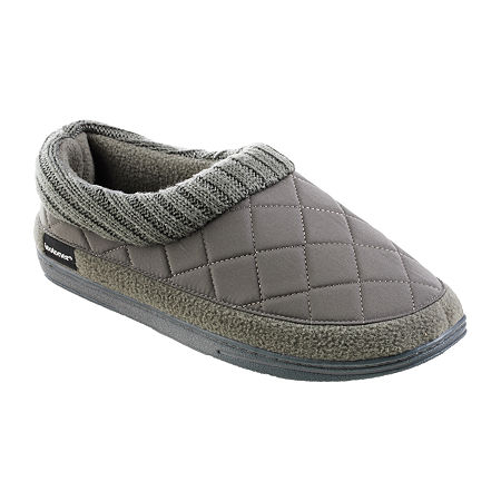 Click here for Isotoner Mens Memory Foam Bootie Slippers  Medium... prices