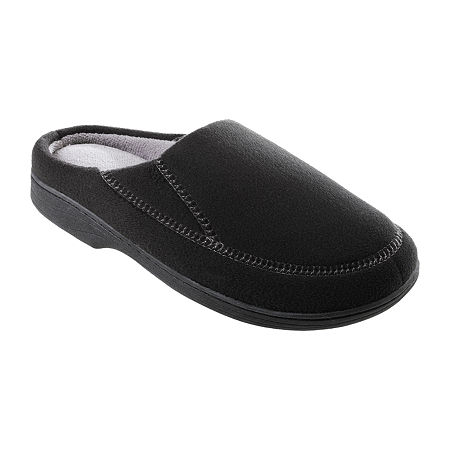 Click here for Isotoner Mens Memory Foam Clog Slippers  Medium  B... prices