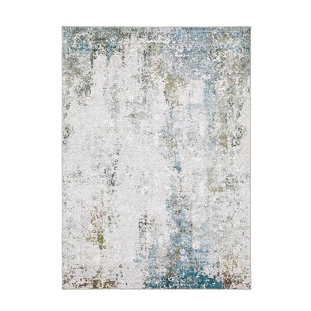 Click here for Covington Home Mirabelle Glacier Abstract Washable... prices