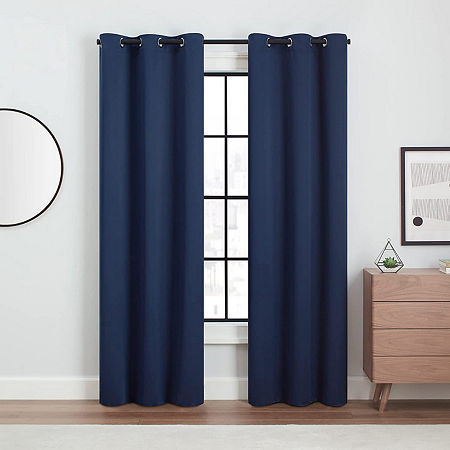 Click here for Eclipse Aldera Grommet Top Blackout Set of 2 Curta... prices