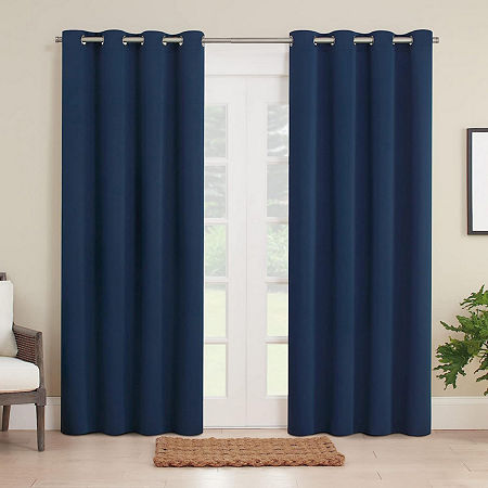 Click here for Eclipse Brockfield Blackout Grommet Top Single Pat... prices