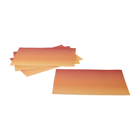 Mesa Mia Colorful Ombre Placemat  One Size  Orange