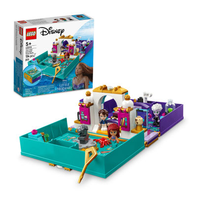 Disney The Little Mermaid Story Book Building Toy Set (134 Pieces ...